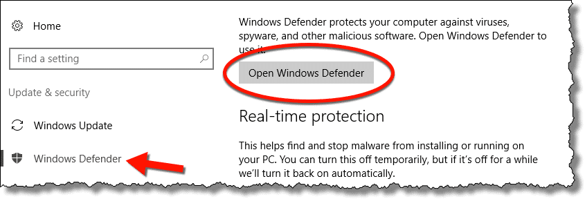 Windows Defender Offline in Windows 10 - Ask Leo!